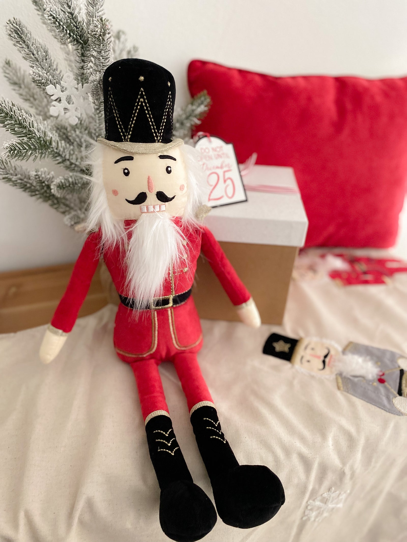 the Nutcracker Shelf Sitter Red Mon Ami